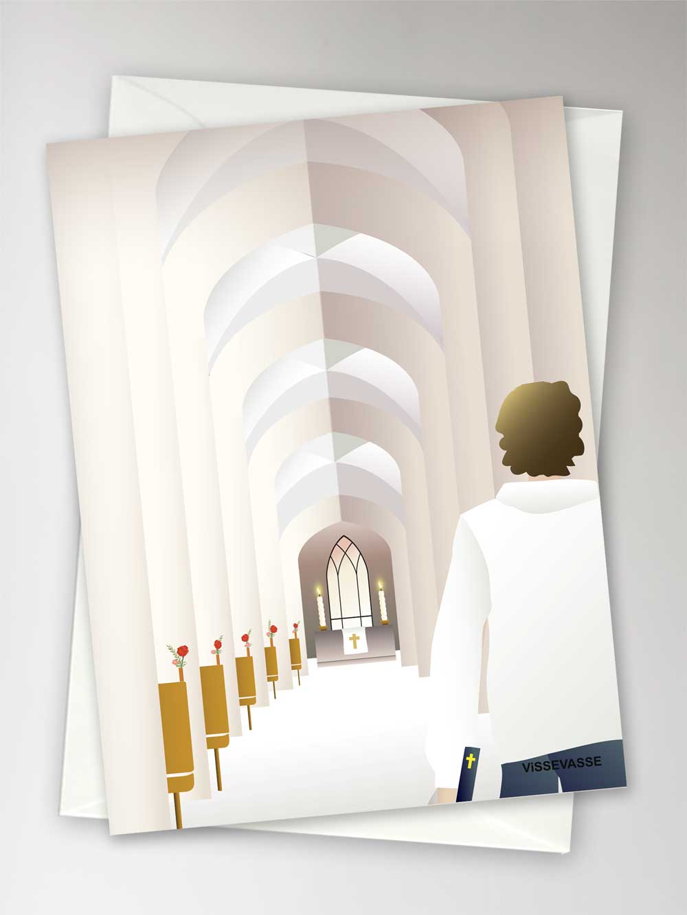 KONFIRMATION dreng kort fra ViSSEVASSE - køb det her!