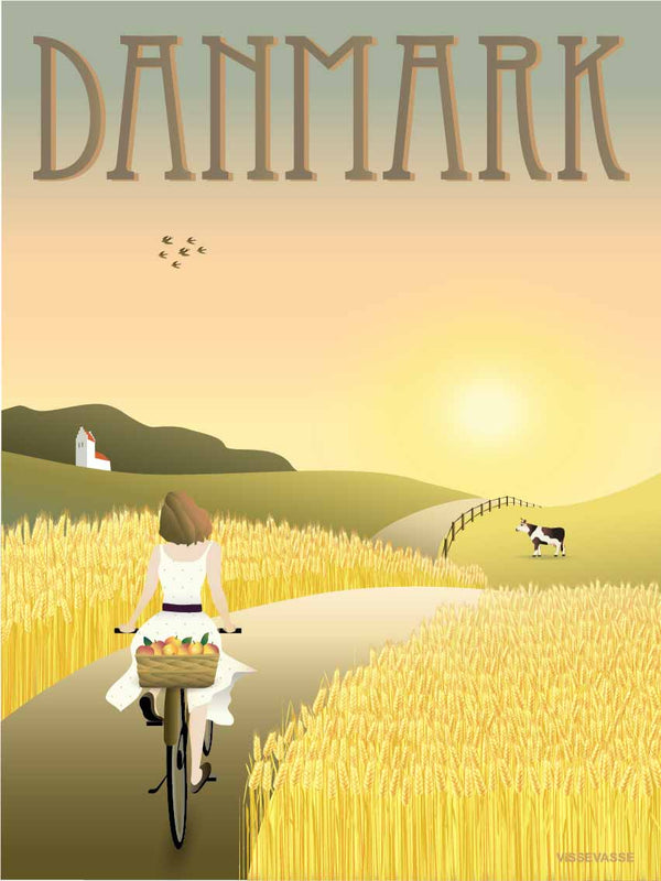 Danmark Markerne - plakat